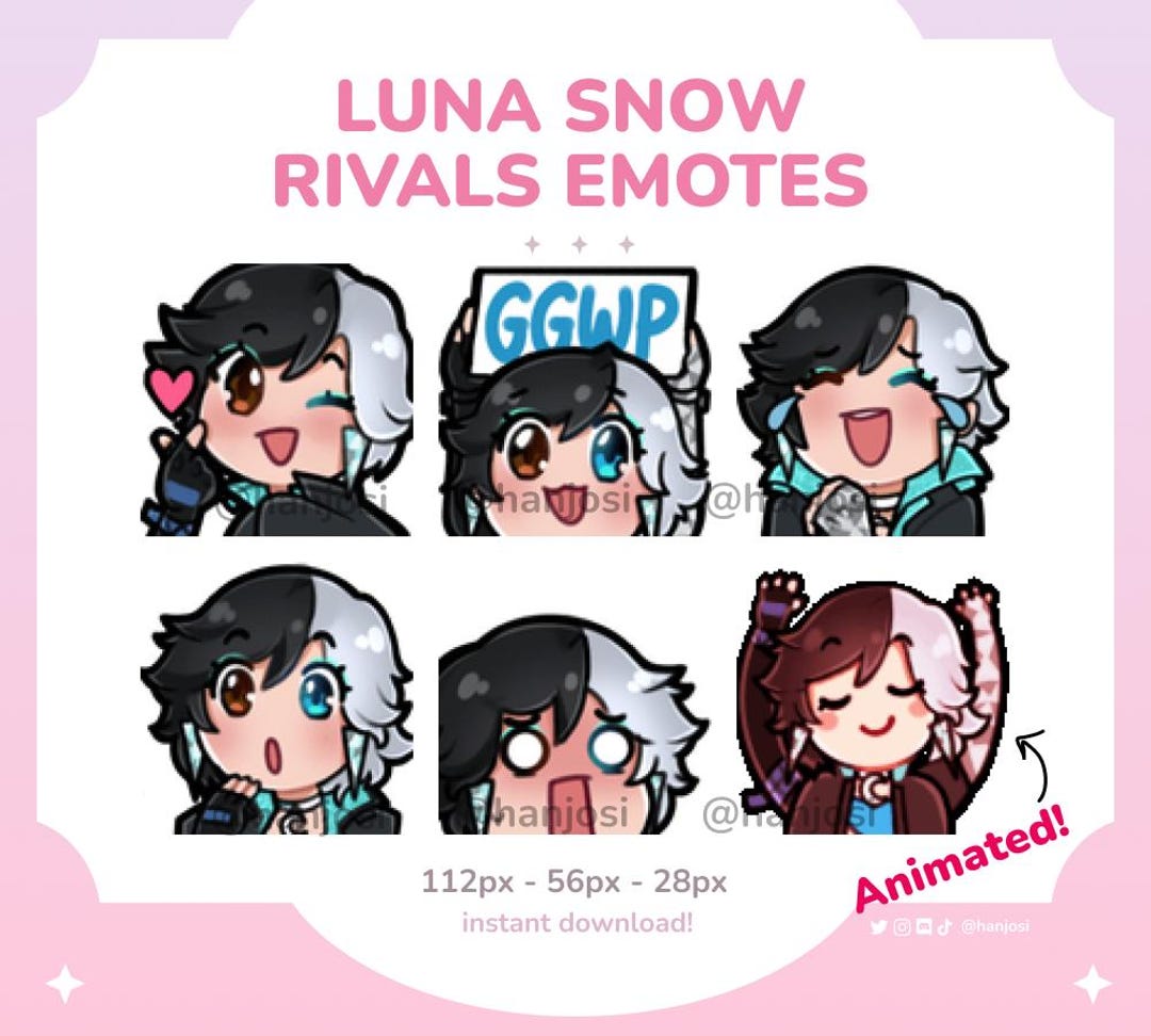 Luna Snow Marvel Rivals Emotes - Idol Emote - Cute Snow Dance, Cute ...
