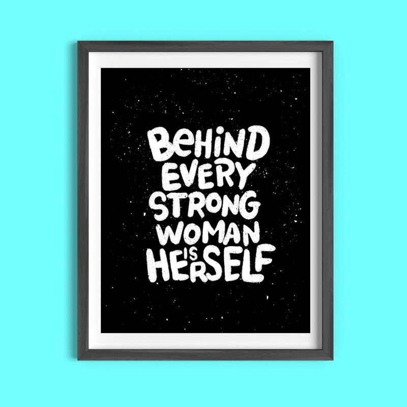 Strong Women Print - Etsy