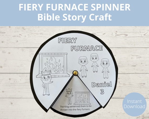 Fiery Furnace Craft Template