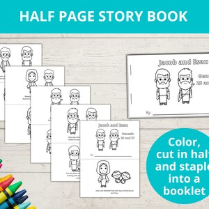 Jacob and Esau, Bible Story for Kids, Sunday School Activity, I Spy ...