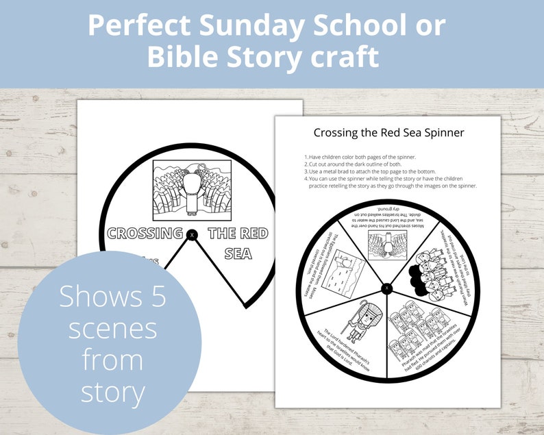 Crossing the Red Sea, Moses Crossing the Red Sea, Bible Story Crafts ...