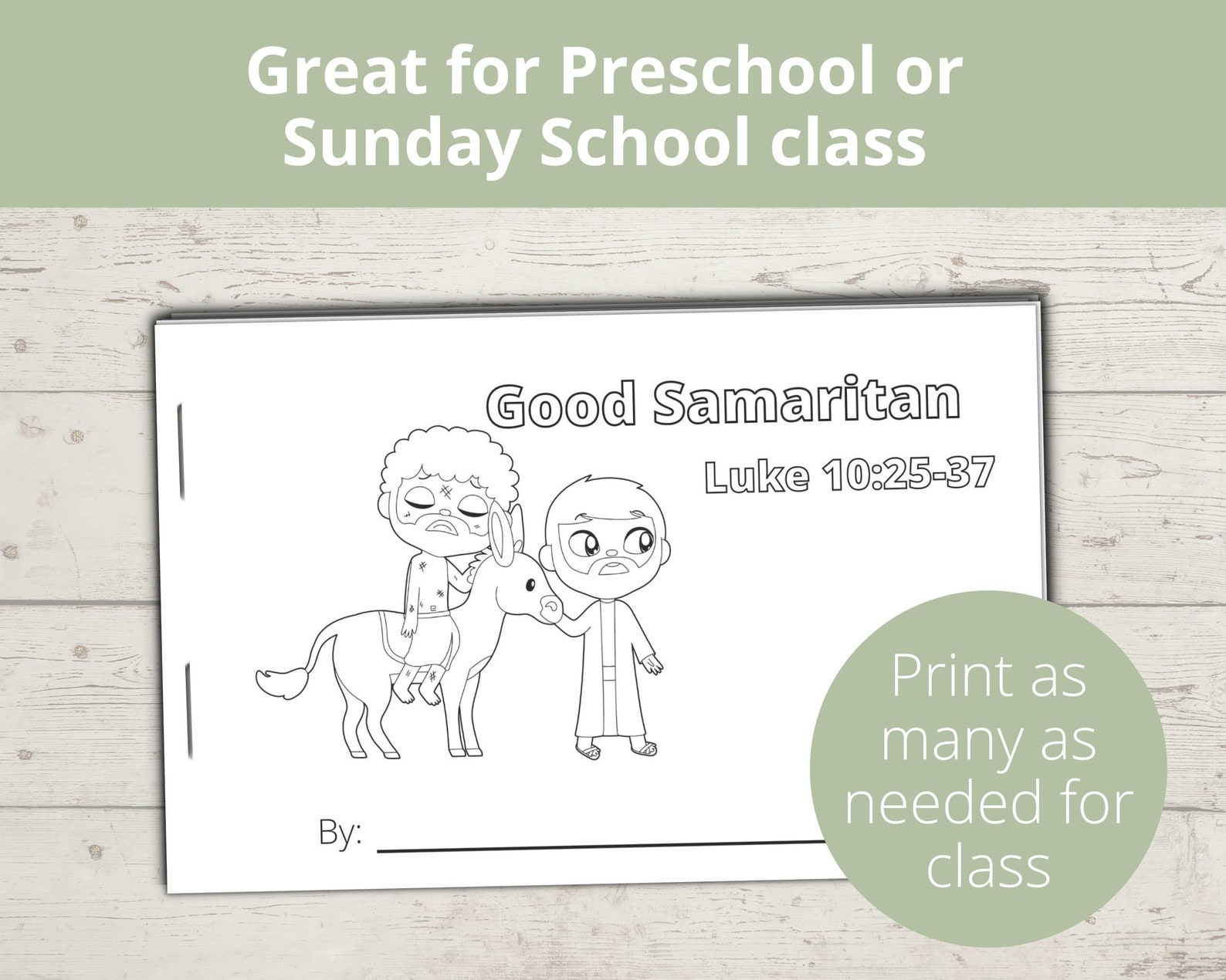 Good Samaritan Craft, Parables of the Good Samaritan, Parables of Jesus ...