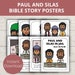 Paul and Silas, Bible Crafts for Kids, Church Bulletin Board, Book of ...
