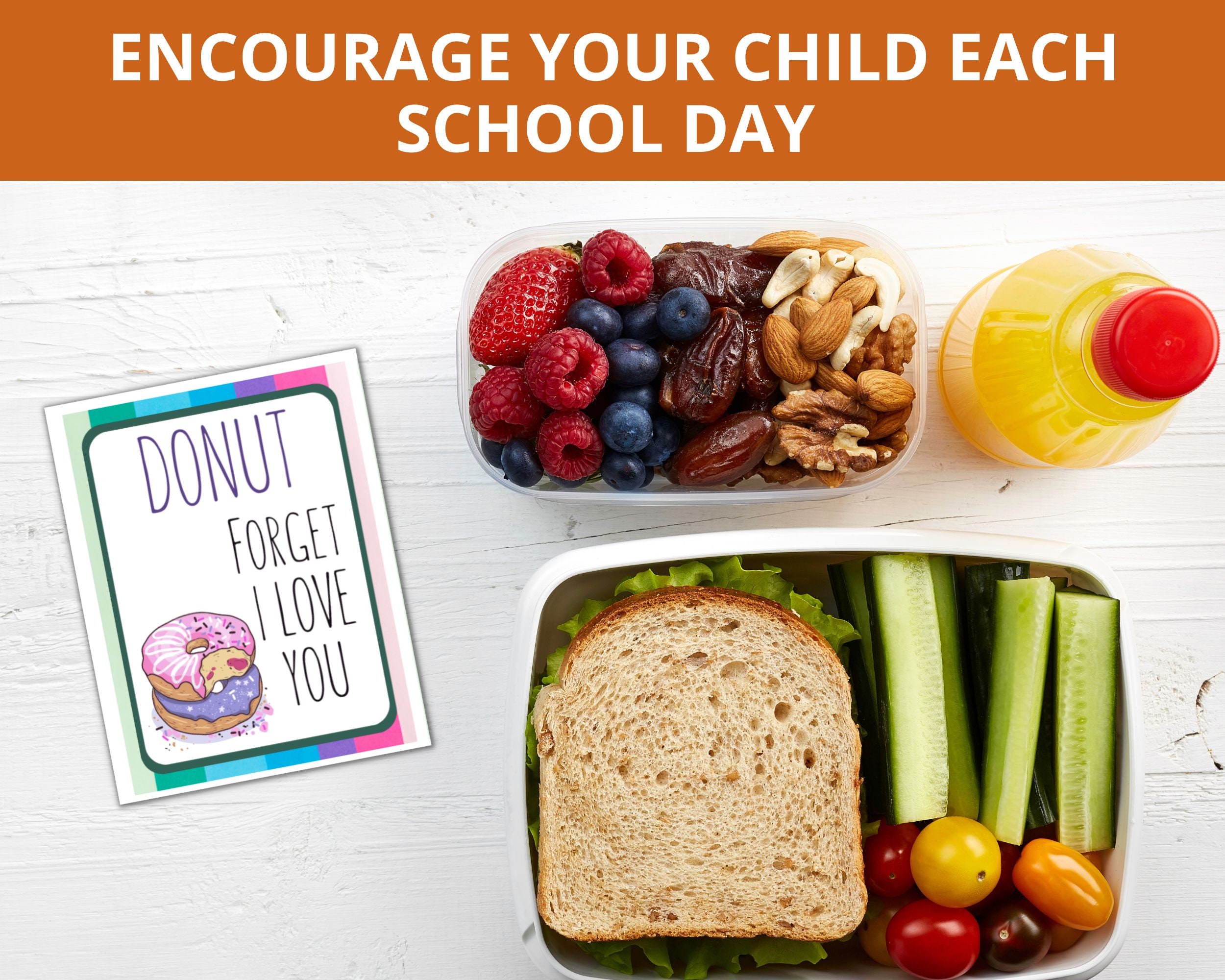 Lunchbox Notes for Kids Seasonal Lunchbox Notes Positive - Etsy