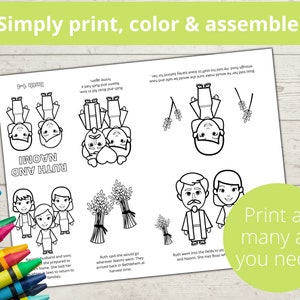 Ruth and Boaz, Ruth and Naomi Bible, Preschool Bible, Homeschool Bible ...