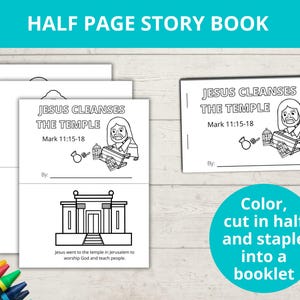 Jesus Cleanses the Temple, Jesus Clears the Temple, Sunday School ...