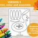Gratitude Turkey Craft, I Am Thankful for Activity, Kindergarten Craft ...