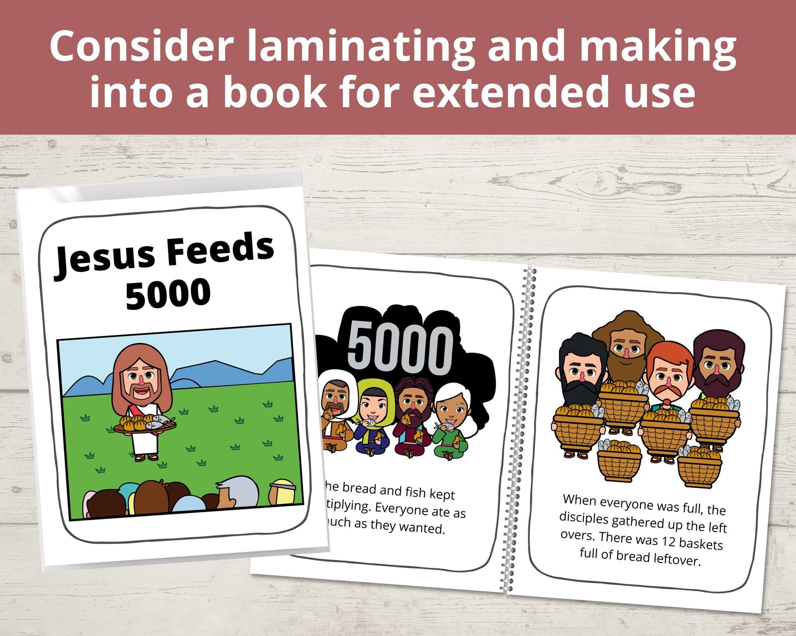 Jesus Feeds 5000, Jesus Feeds the 5000, Bible Story, Loaves and Fish ...