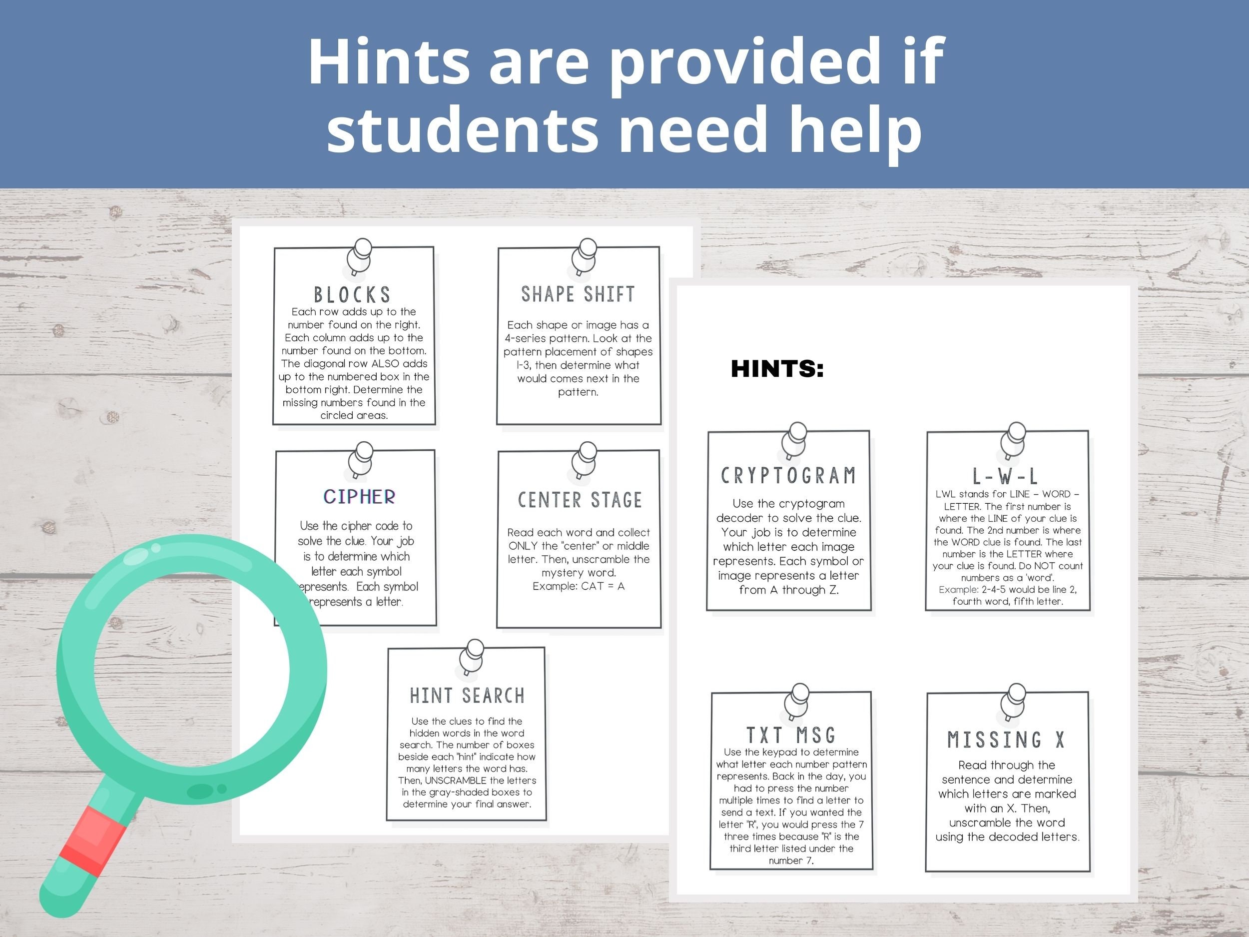 Escape Room Kids, Bible Escape Room Digital Prints, Ten Commandments ...