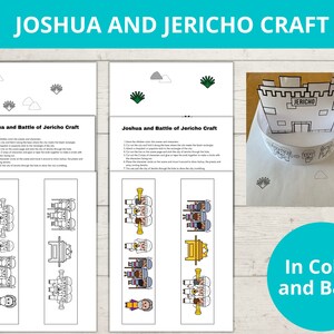 Battle of Jericho, Joshua and Battle of Jericho, Bible Story Crafts ...