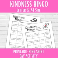 Pink Shirt Day Activity Bundle, Anti-bully Activity, Anti Bullying Day ...