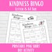 Pink Shirt Day Activities, Kindness Bingo, Pink Shirt Bingo, Anti ...
