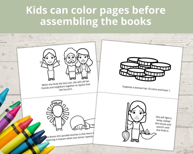 Parable of the Lost Coin, Sunday School Crafts, Jesus Parables, Jesus ...