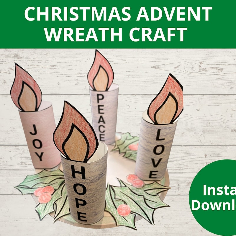 Catholic Advent Coloring - Etsy