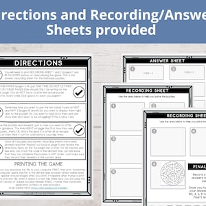 Bible Escape Room, Escape Room Kids, Christmas Nativity Game, Christmas ...