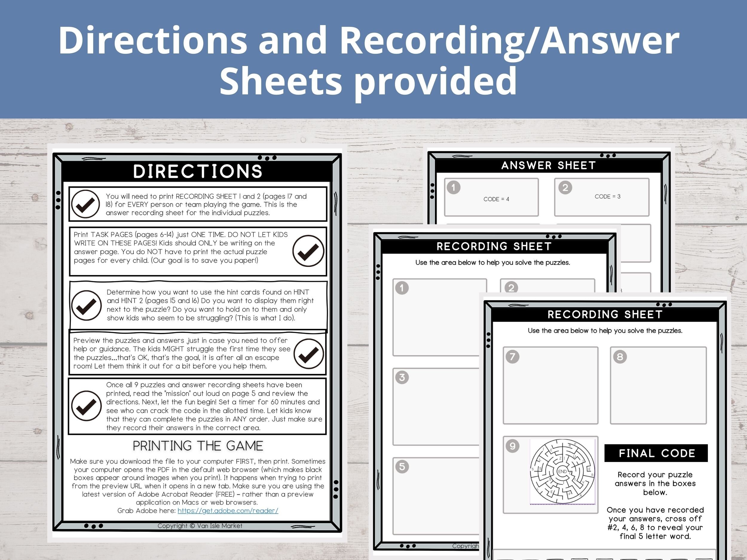 Bible Escape Room, Escape Room Kids, Christmas Nativity Game, Christmas ...