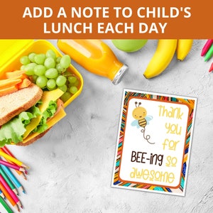 Lunchbox Notes for Kids, Positive Affirmations for Kids, Lunchbox Jokes ...