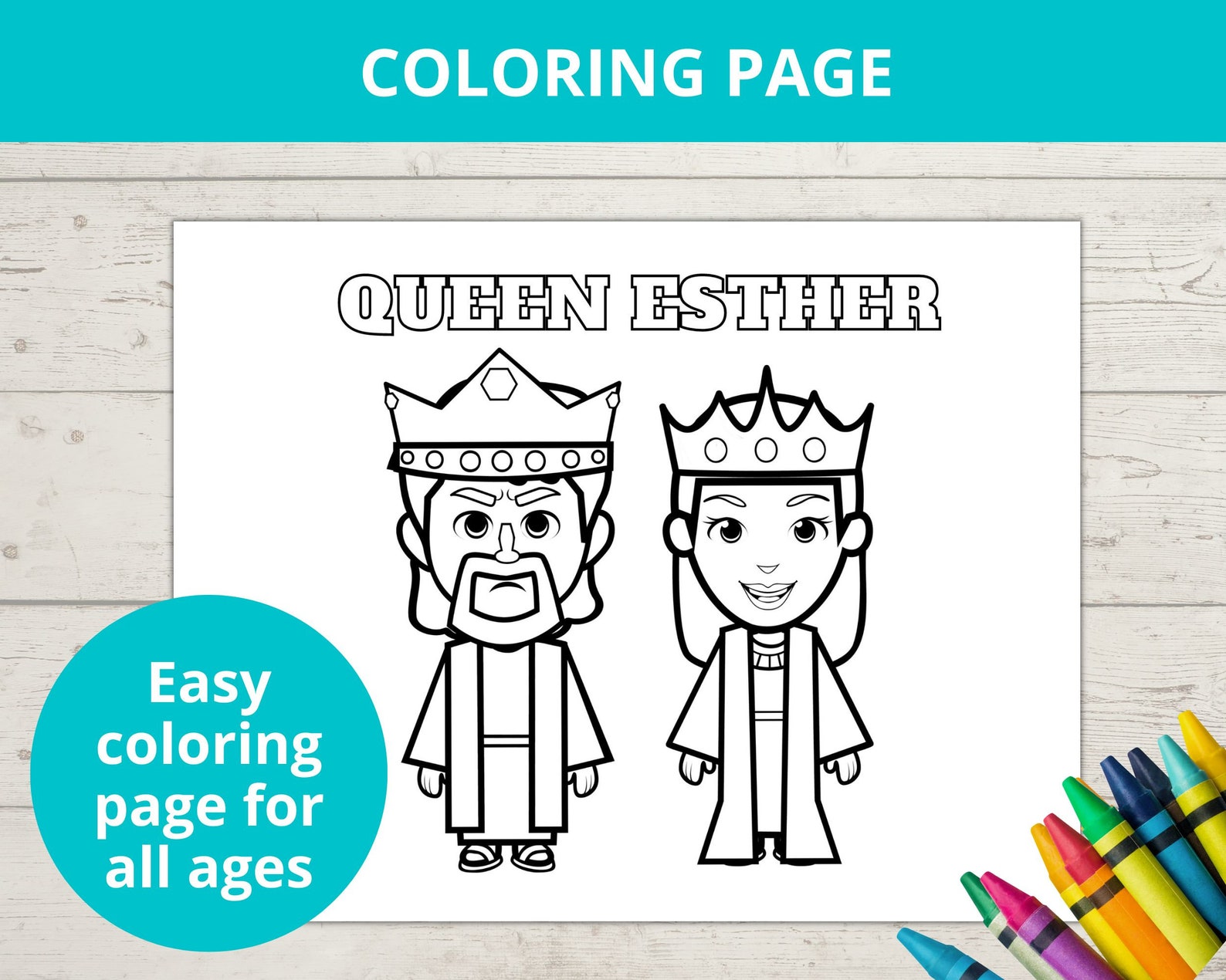 Queen Esther Printable, for Such a Time as This, Esther Bible, Bible ...