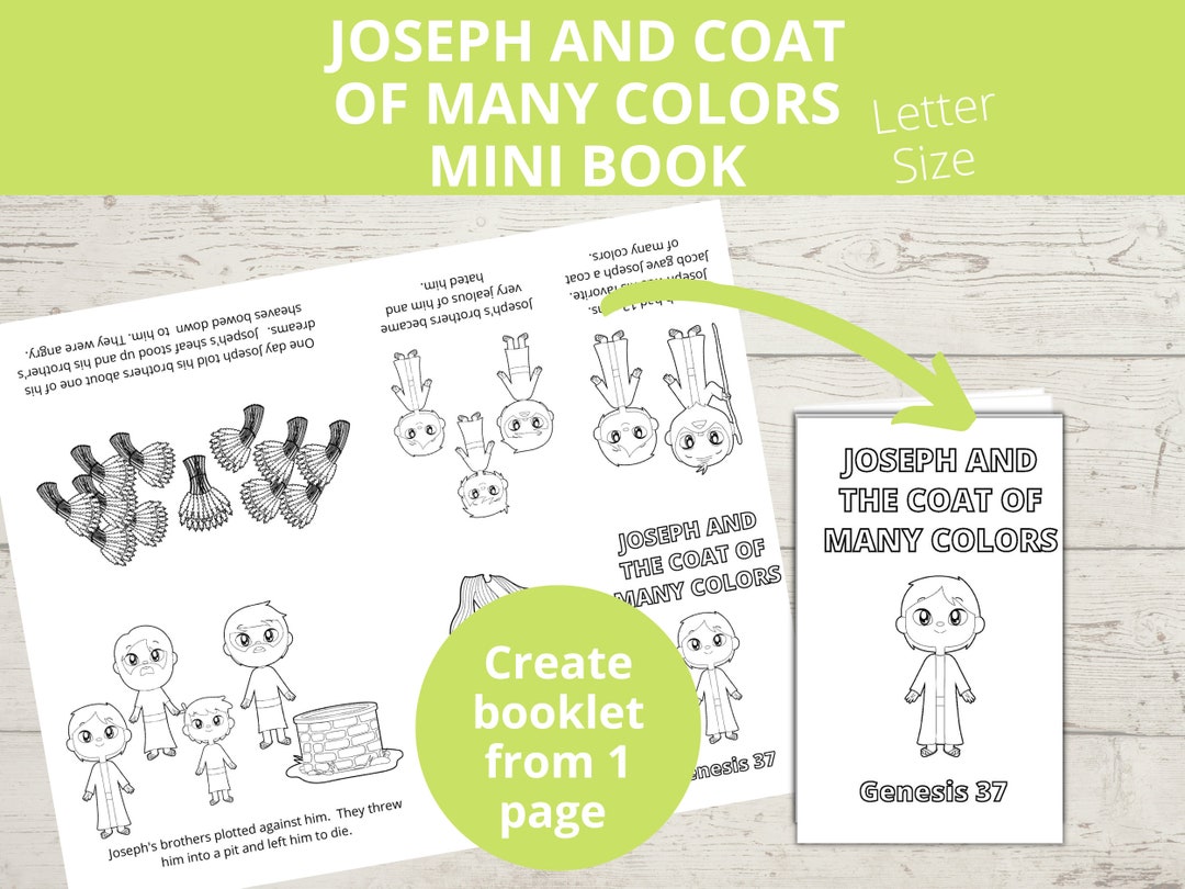 Joseph Coat of Many Colors, Josephs Coat, Sunday School Craft, Bible ...