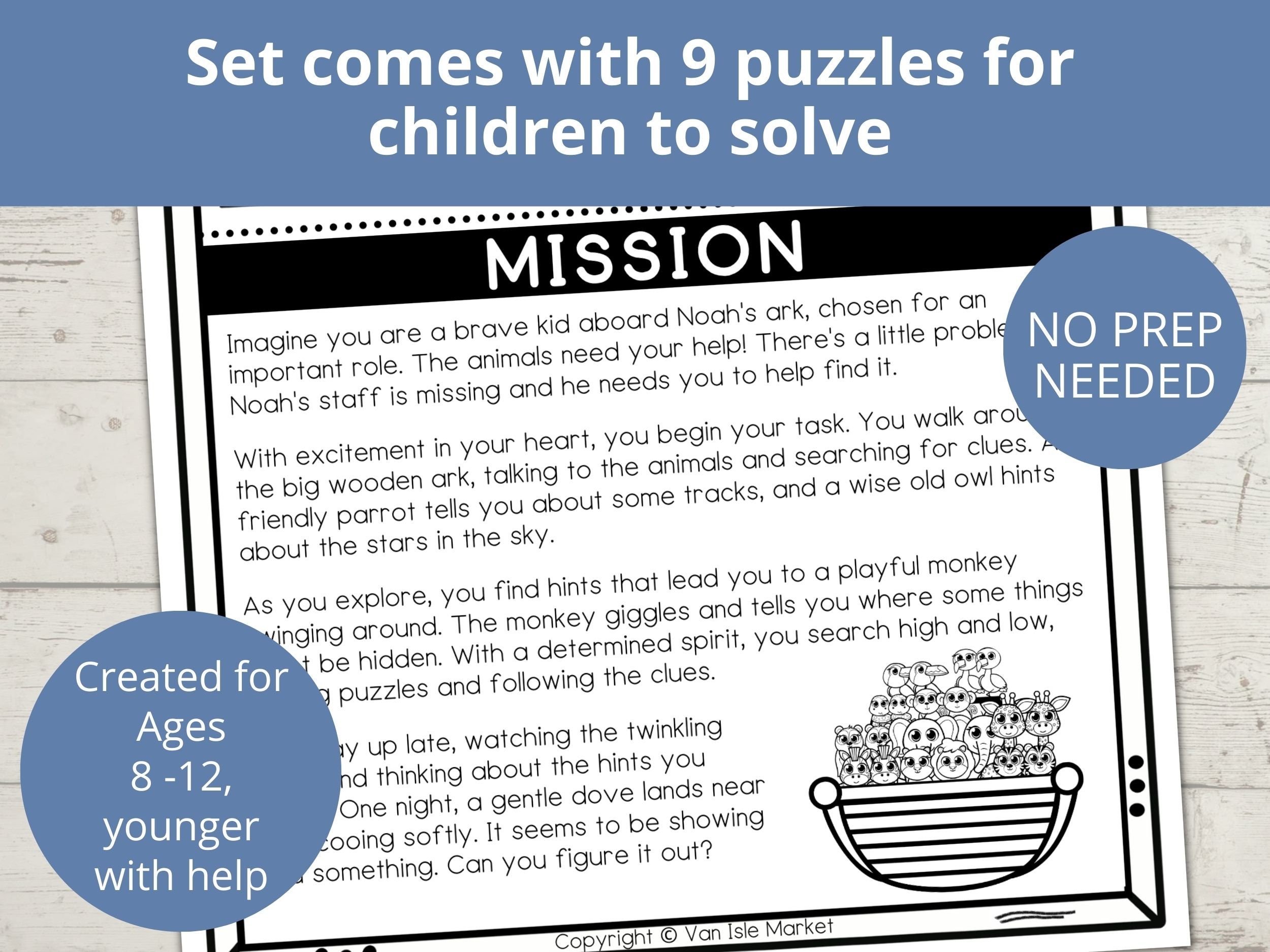 Bible Escape Room, Noahs Ark, Escape Room Kids, Sunday School ...