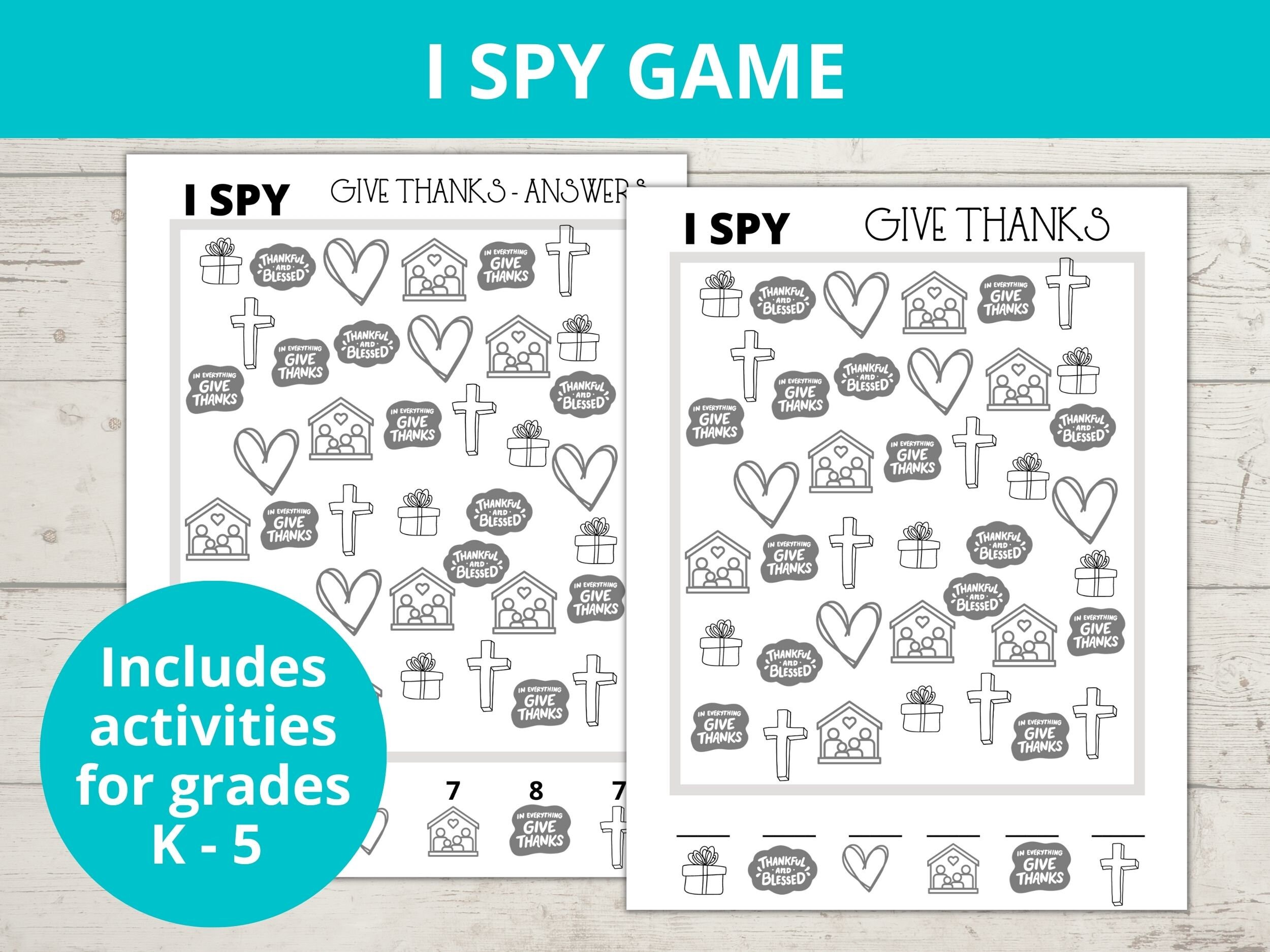 Give Thanks to the Lord, Bible Story Activity, Sunday School Craft ...