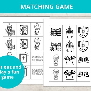 Armor of God, Put on the Full Armor of God, Bible Activities for Kids ...