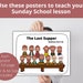 The Last Supper, Holy Week Activities, Bible Story Poster, Bible ...
