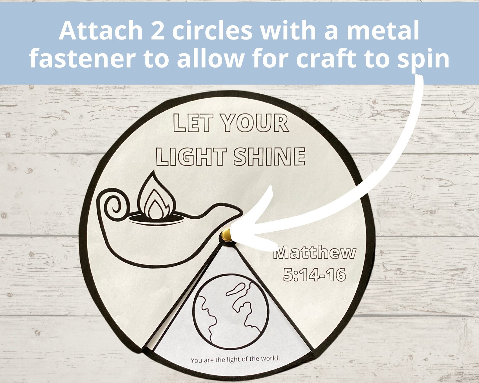 Let Your Light Shine, Bible Story Printable, City on a Hill, Matthew 5 ...