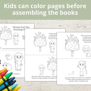 Moses and the Burning Bush, Sunday School Craft, Moses Craft, Bible ...