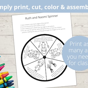 Ruth and Boaz, Ruth and Naomi, Sunday School Activities, Kids Bible ...