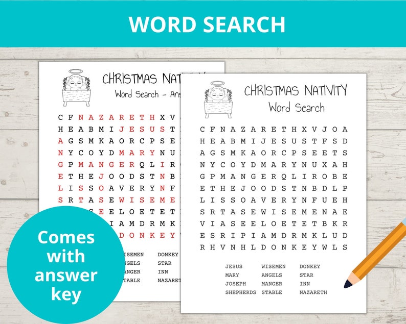 Christmas Nativity, Bible Story Activities, Sunday School Craft ...