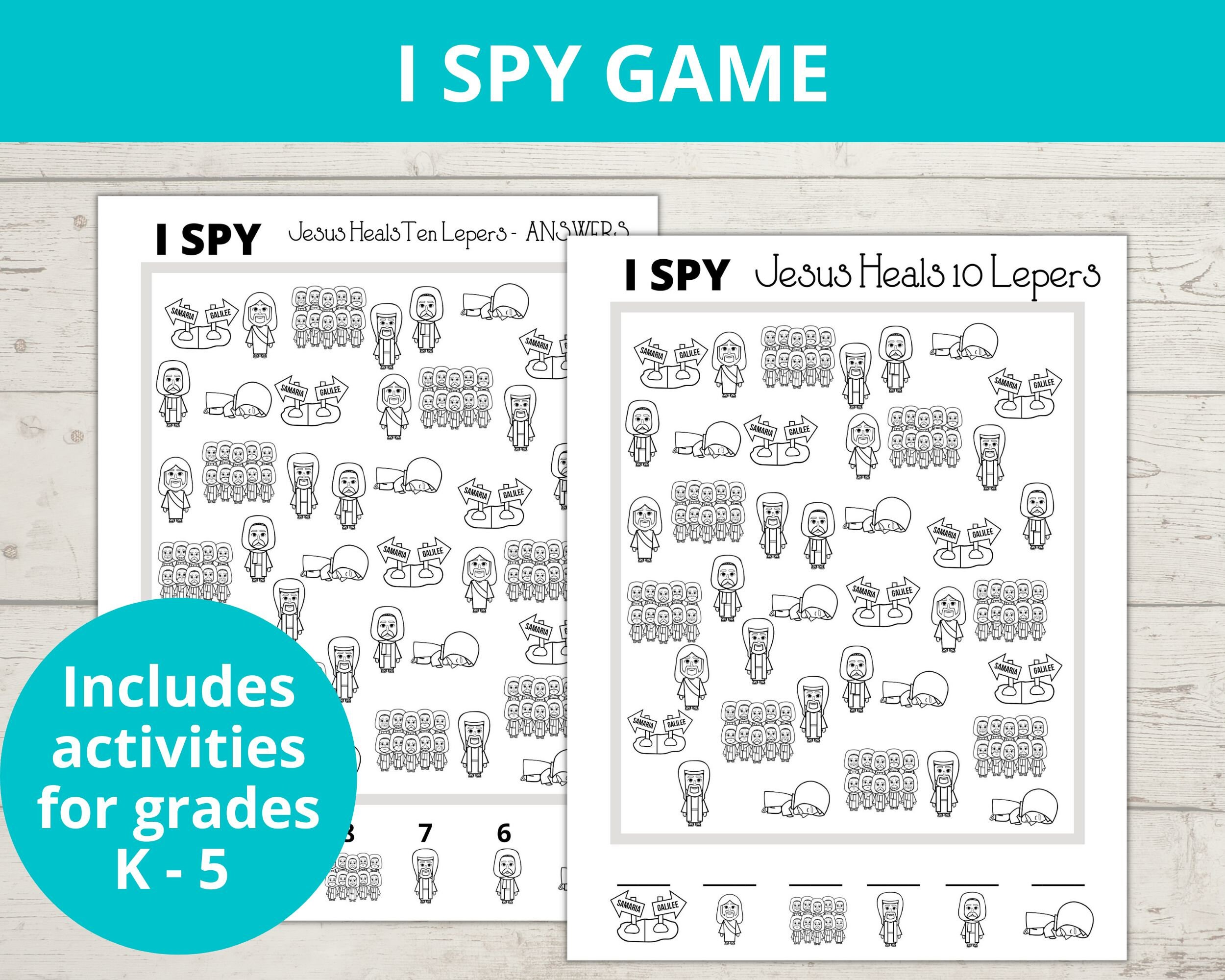 Ten Lepers, Jesus Heals Lepers, Bible Story Crafts, Jesus Heals, Bible ...