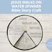 Jesus Walks on Water Sunday School Craft, Bible Story Activities ...