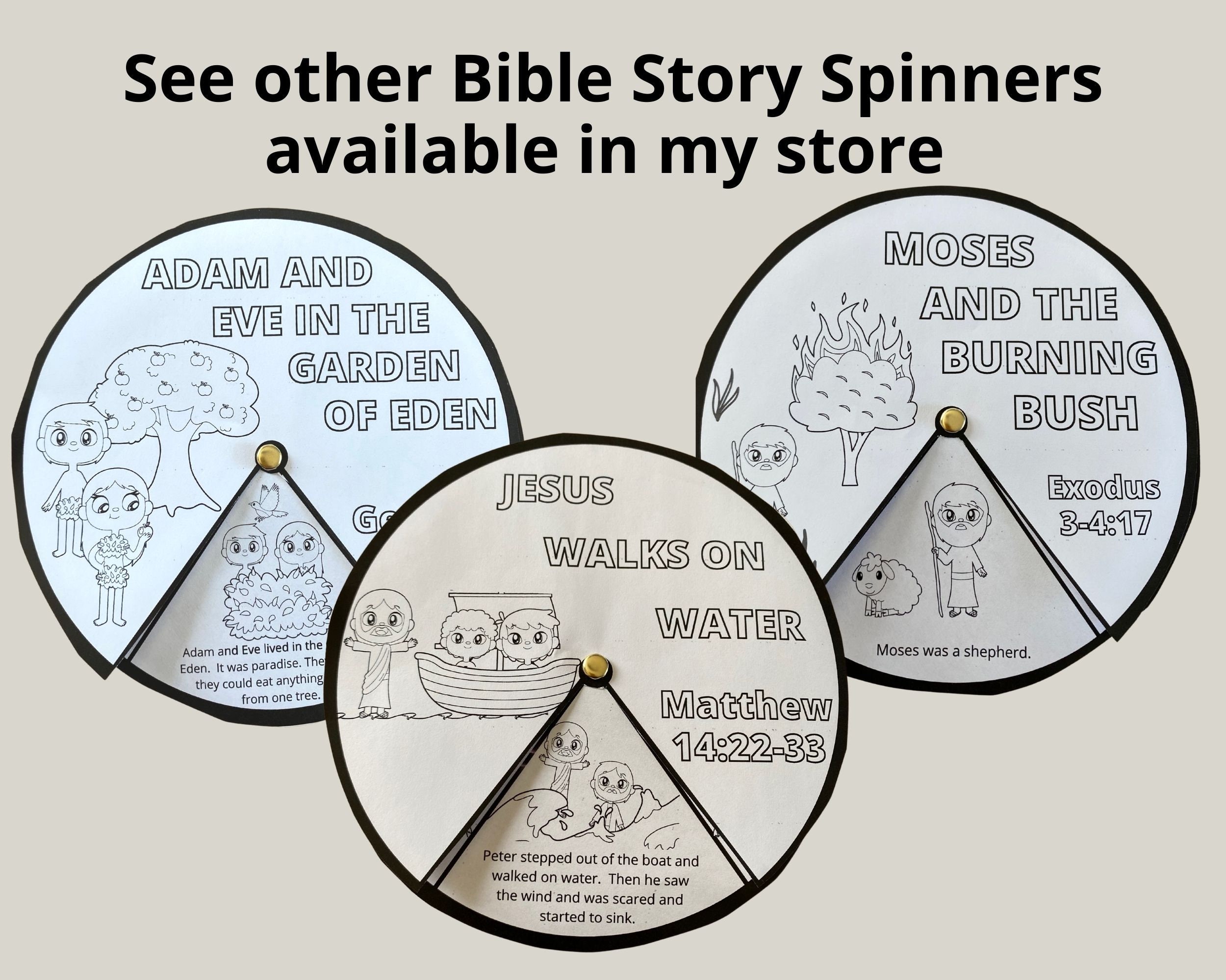 Baby Moses Sunday School Craft Bible Story Activities for - Etsy