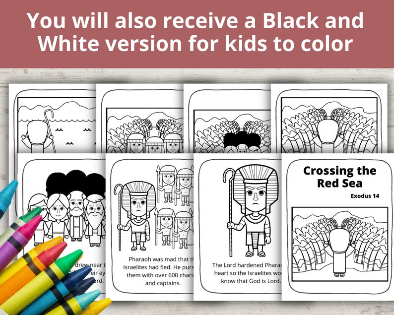 Moses Parting the Red Sea, Crossing the Red Sea, Morning Basket, Church ...