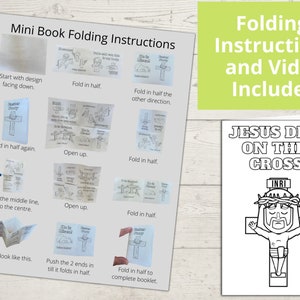 Jesus Dies on Cross, Holy Week Craft, Sunday School Activity, Bible ...