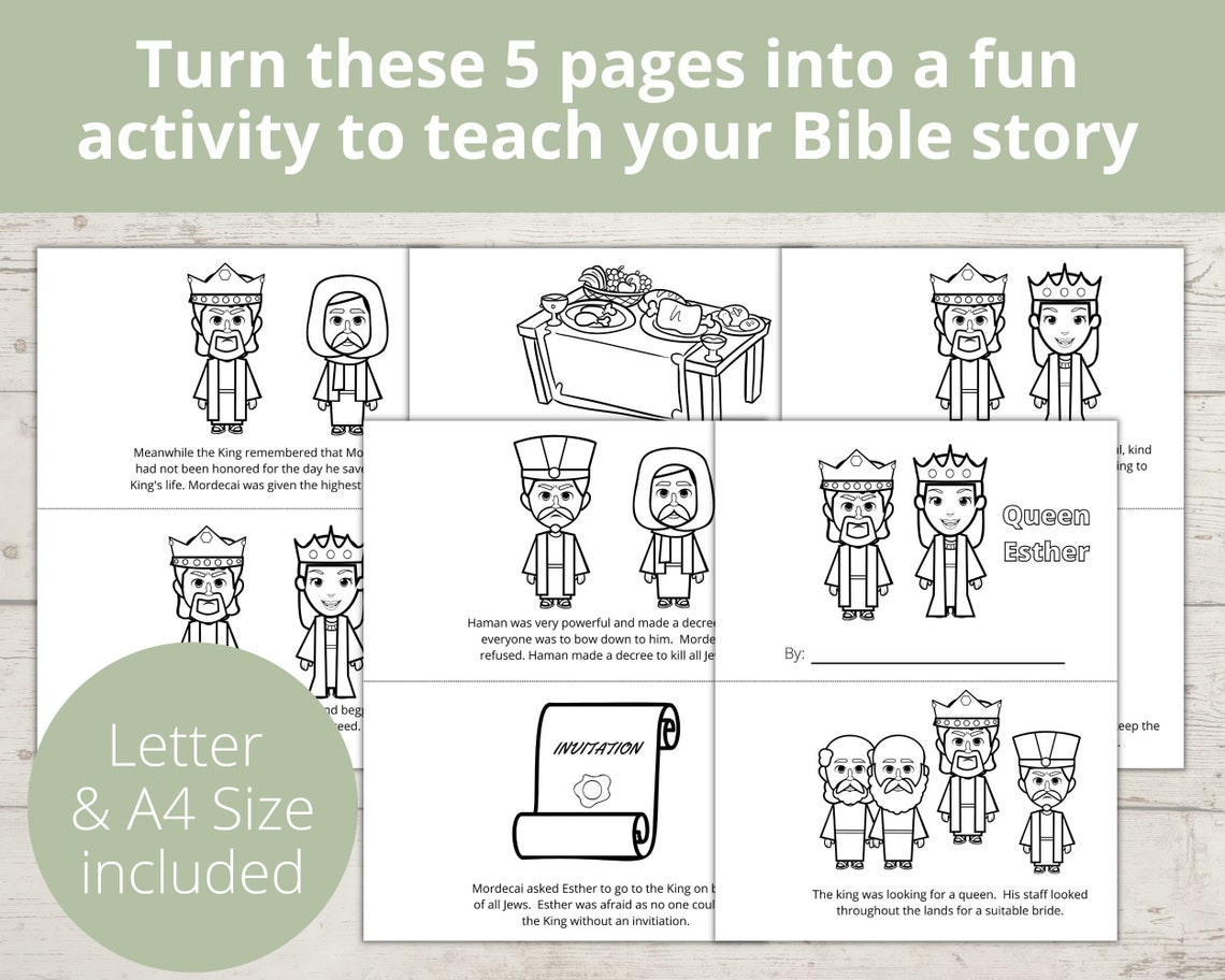 Queen Esther Craft, Sunday School Crafts, Preschool Bible, for Such a ...