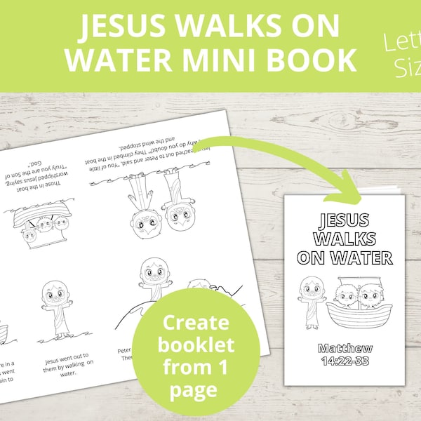 Walk With Jesus Craft - Etsy