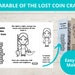 Parable of the Lost Coin, Bible Story Crafts, Parables of Jesus, Sunday ...