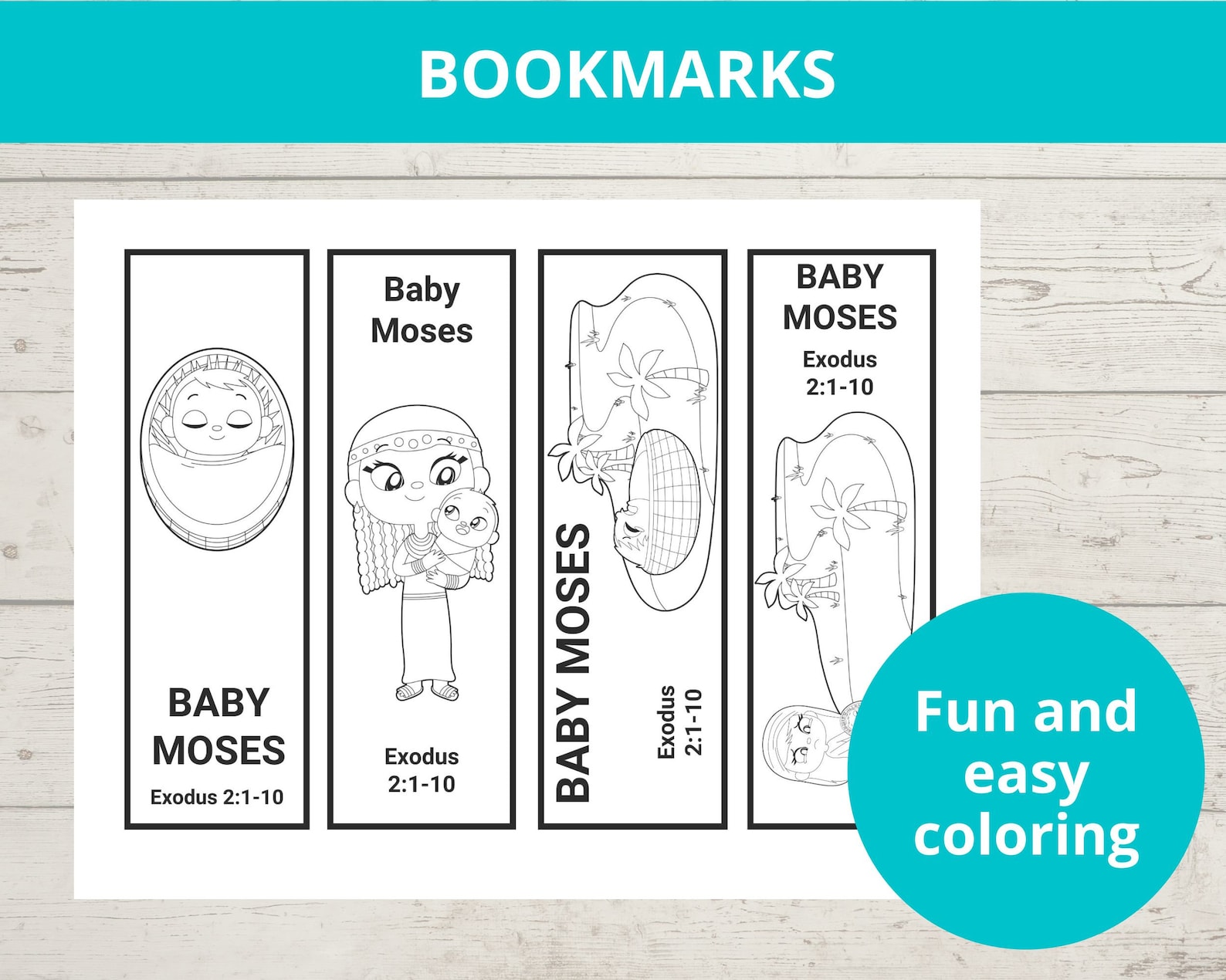 Baby Moses Bible Story Activities, Sunday School Craft, Moses Basket ...