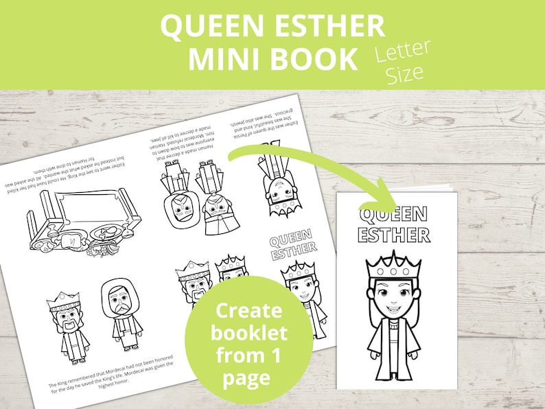 Queen Esther Craft, Bible Story for Kids, Esther 4 14, Esther Bible ...