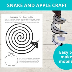 Adam and Eve Bible Story Activities, Sunday School Craft, Activity Pack ...