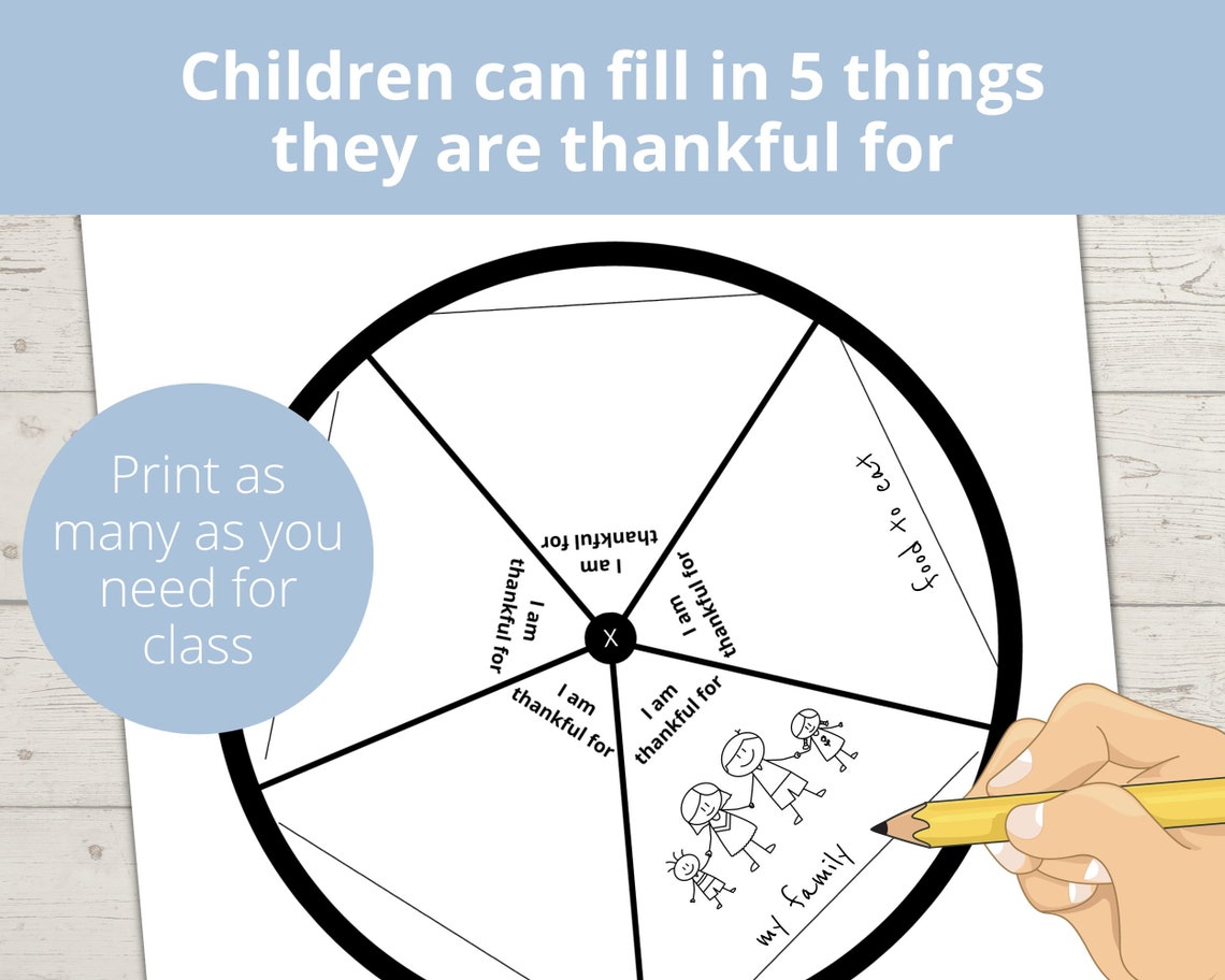 I Am Thankful for Printable, Give Thanks to the Lord, Thanksgiving ...
