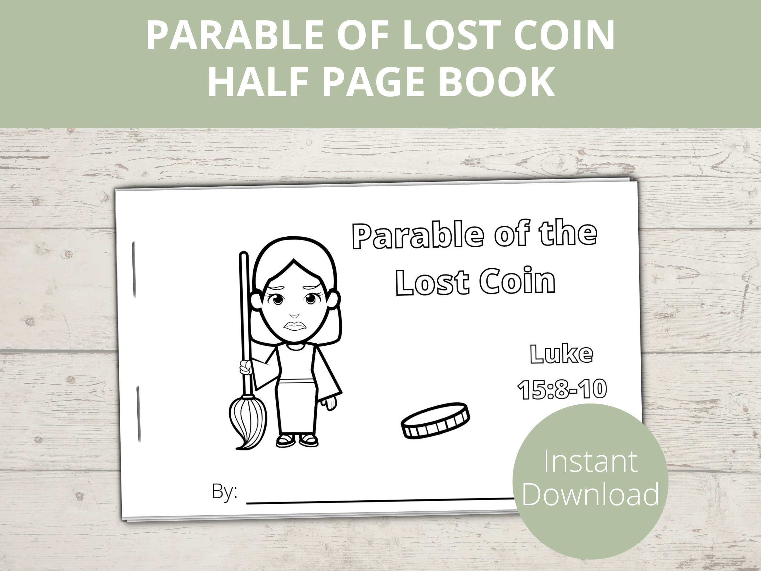 Parable of the Lost Coin, Sunday School Crafts, Jesus Parables, Jesus ...
