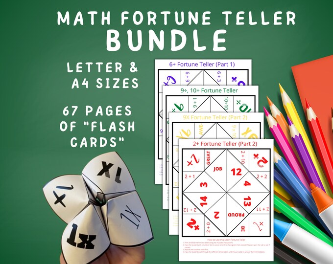 Waldorf SUBTRACTION Flower Printable, Math Wheels 0-10, WATERCOLOR ...