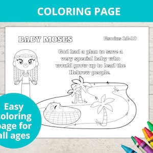 Baby Moses Bible Story Activities, Sunday School Craft, Moses Basket ...