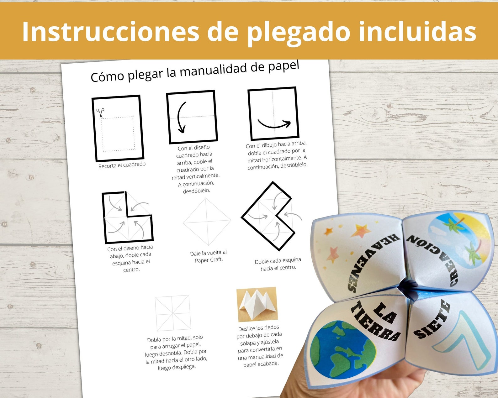 En Español, Dias De La Creacion Historia Biblica Actividad, Days of ...