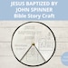 Jesus Baptism, John the Baptist Jesus, Bible Story Printable, Sunday ...