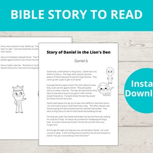 Daniel in the Lion's Den, Bible Story Activities, Sunday School Crafts ...