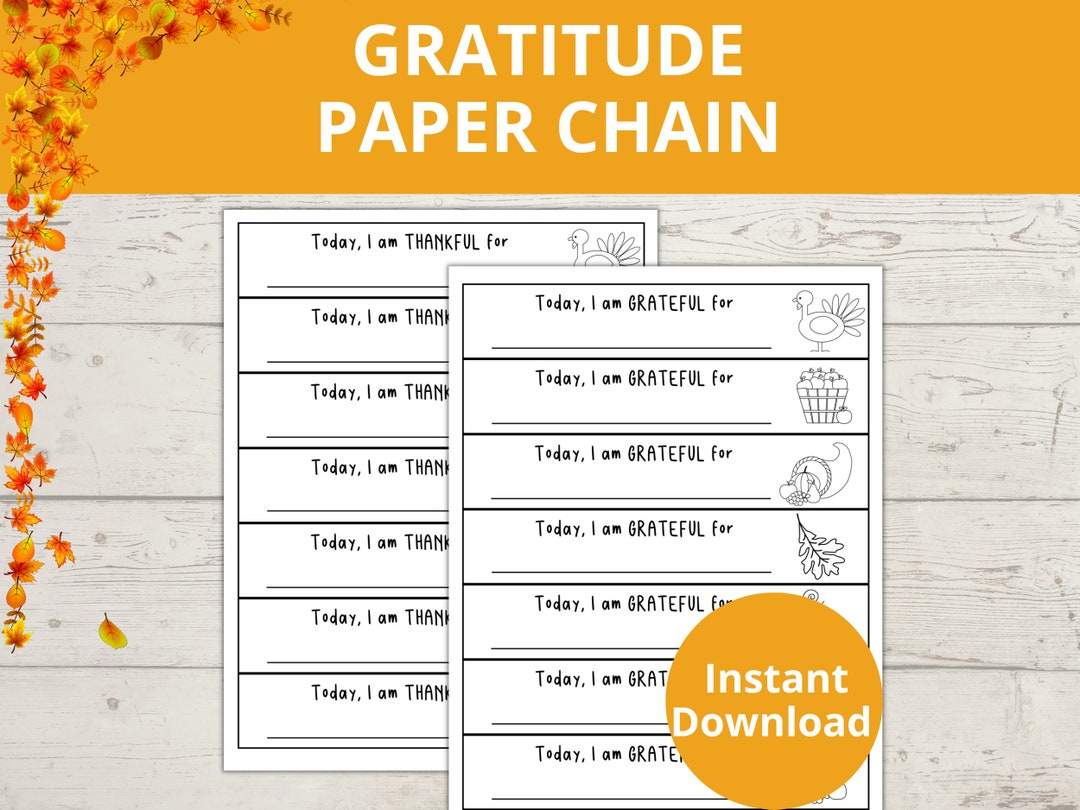 Thanksgiving Craft, I Am Thankful For, Fall Activity Printable ...